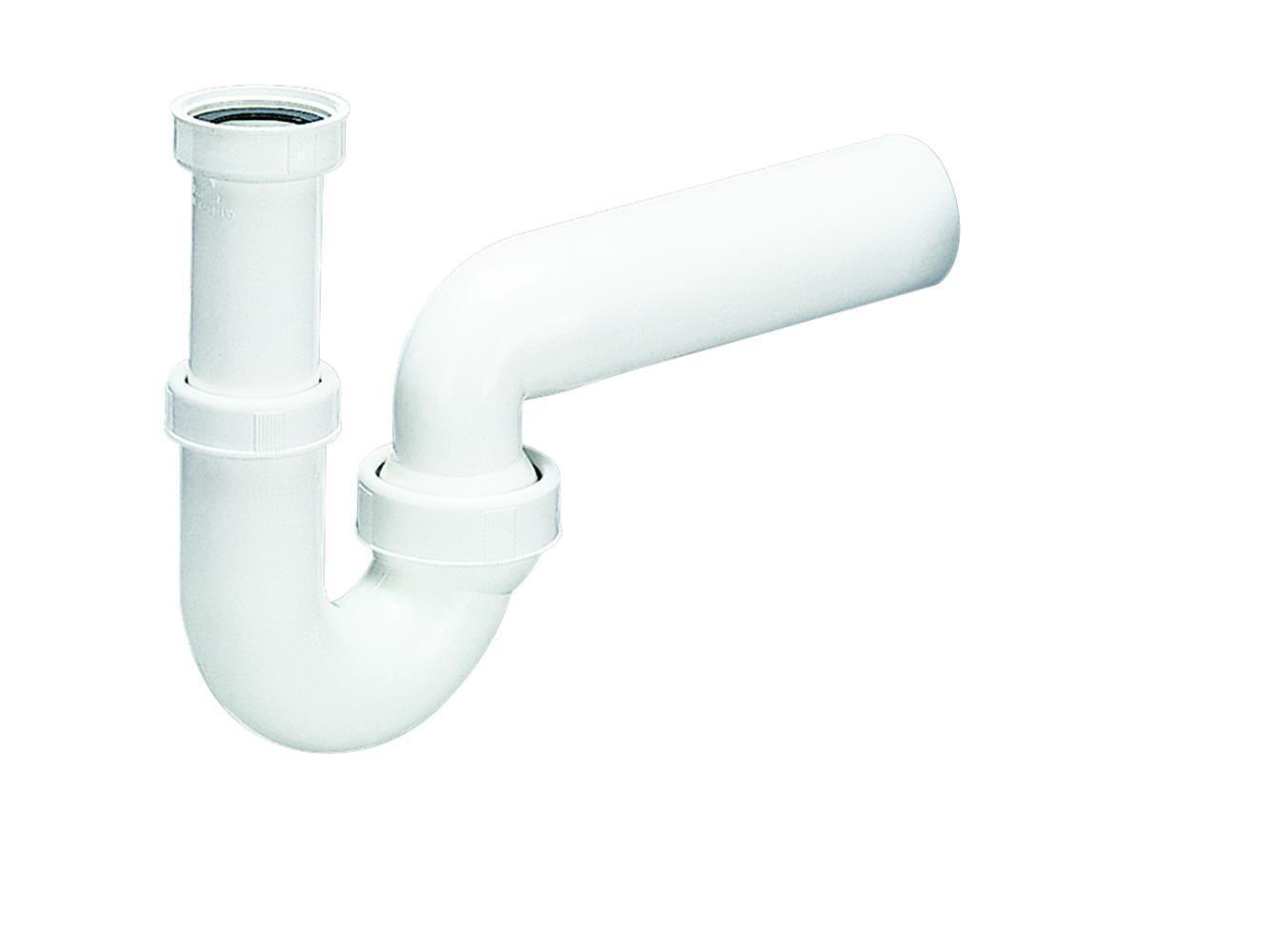 Röhren-Siphon 100/0, 1 1/4" x DN 40